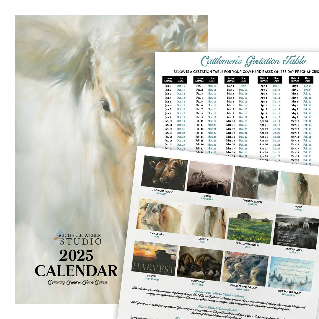 CALENDAR 2025 – Michelle Weber Studio